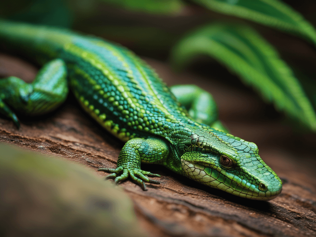 Mexican Alligator Lizard colors and other unique visual features